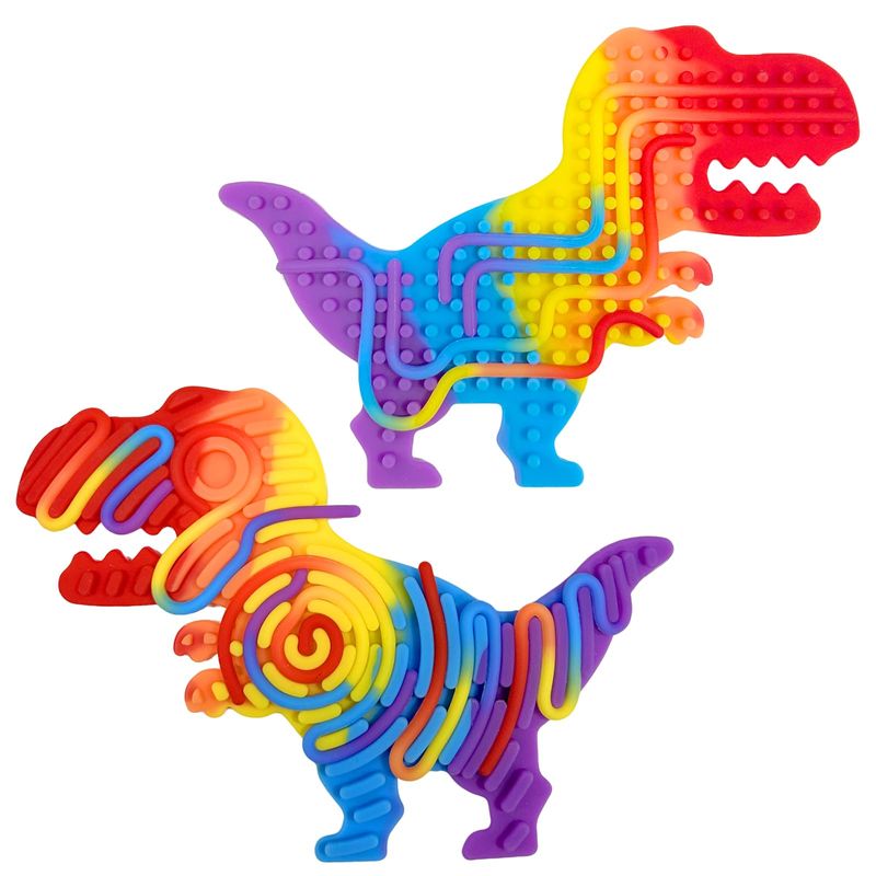 Felicify Push Peel Sensory Board, Sensory Activity Board with 11 ...