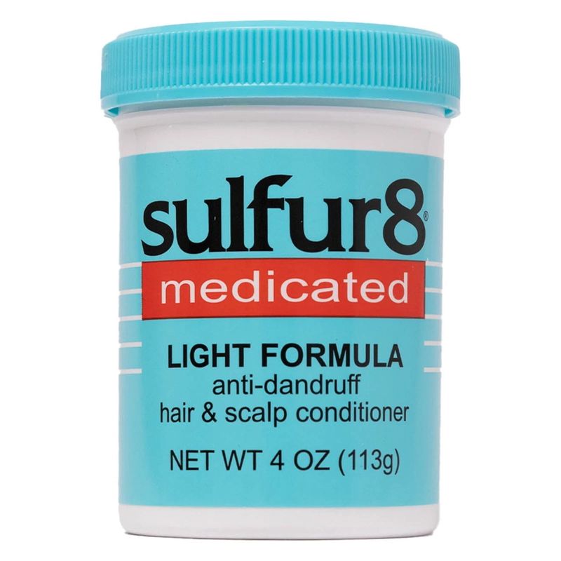 Sulfur8 Medicated Moisturizing Light Formula Anti-Dandruff Hair & Scalp ...