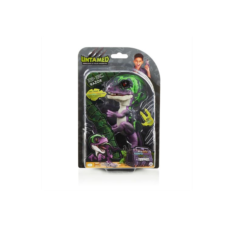 Untamed Raptor by Fingerlings - Razor (Purple) - Interactive ...