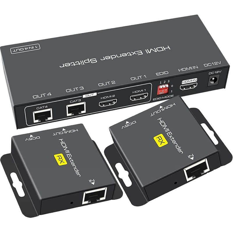 [Amazon.co.jp Exclusive] HDMI Distribution Extender EX712 LAN Converter ...