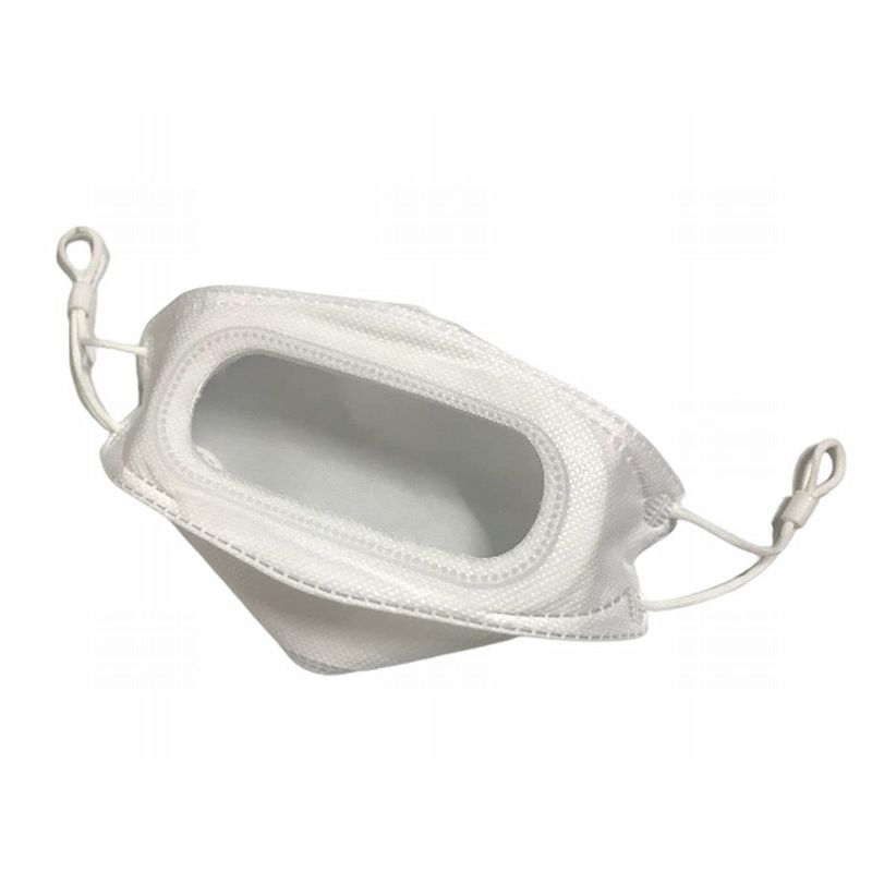 Clear Mouth Mask, 4-Layer Construction, Non-woven Fabric, Visible Mouth ...