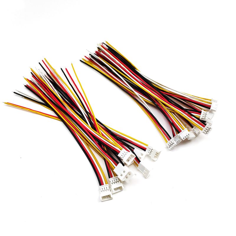 ZSDZFYLLK 10 Pairs JST 1.25 mm 4 Pin Micro Electrical Plug and Socket ...