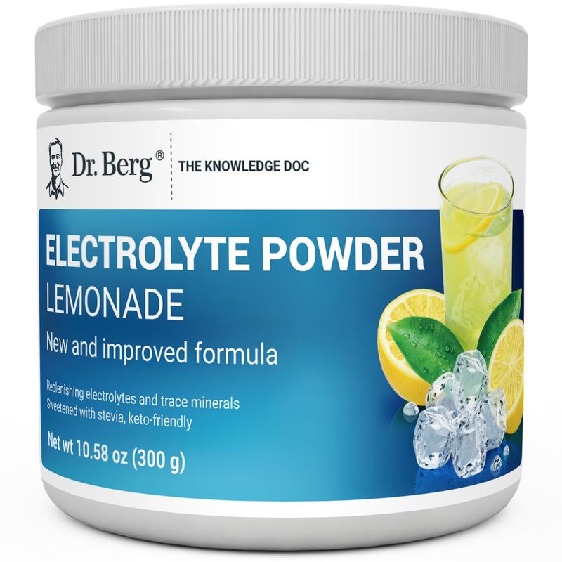 Dr. Berg Zero Sugar Hydration Keto Electrolyte Powder - Enhanced w/ 1 ...