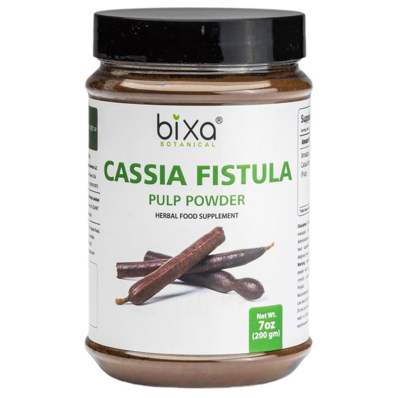 bixa BOTANICAL Cassia Fistula Powder (Amaltas) 7 Oz / 200g | Promotes ...