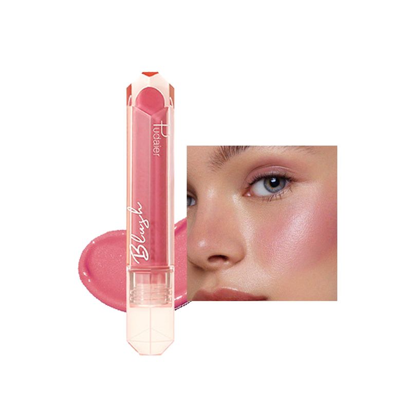 Liquid Blush Soft Cream Liquid Blush for Cheeks, Eye, Lip, Long-lasting ...