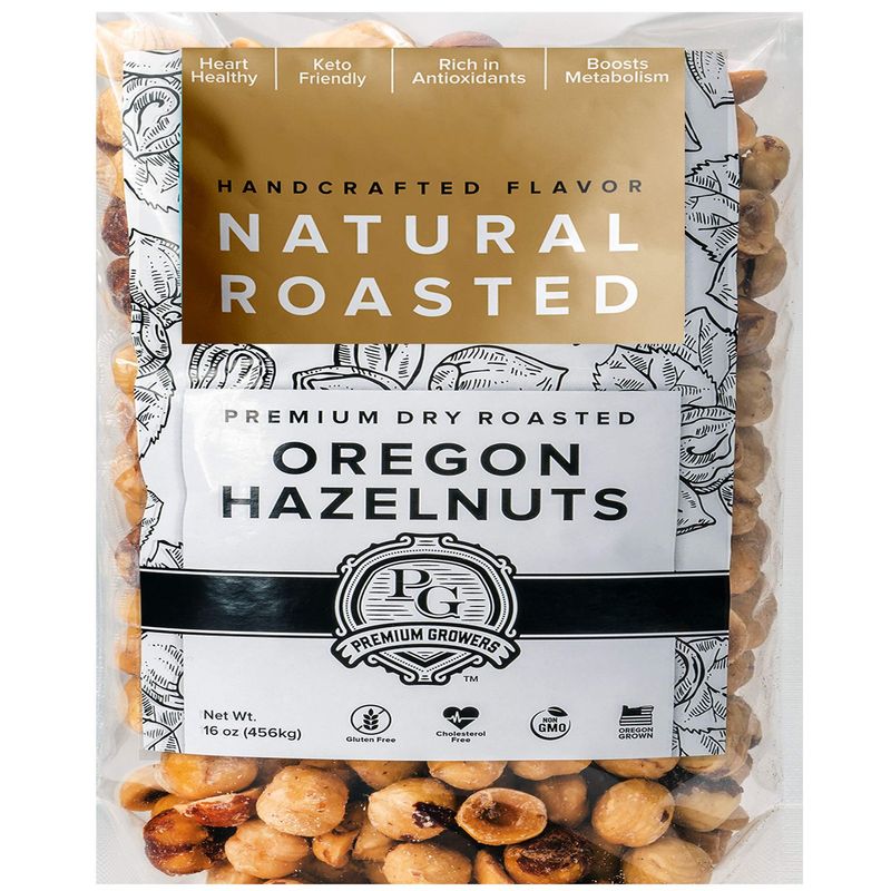Oregon Farm To Table Hazelnuts from Premium Growers - Dry Roasted ...