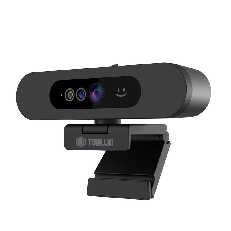 TOALLIN 1080P Webcam for Windows Hello Face Login, IR Facial ...