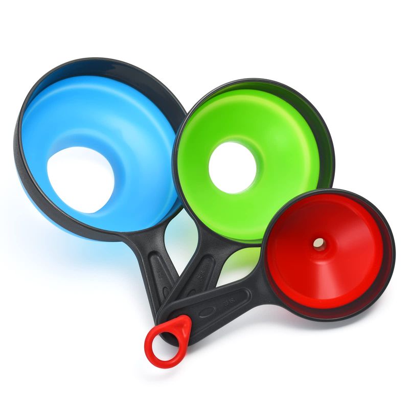 Funnels for Filling Bottles, Wide Mouth Canning Funnel for Kitchen Use ...