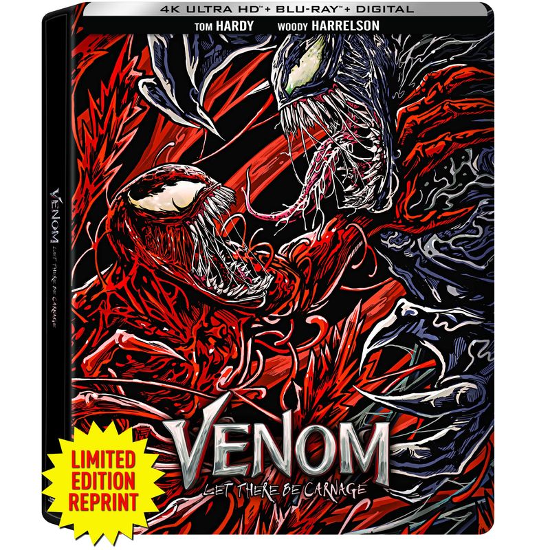 Venom: Let There Be Carnage (Limited Edition Steelbook) [4K UHD + Blu-ray + Digital] - Online ...
