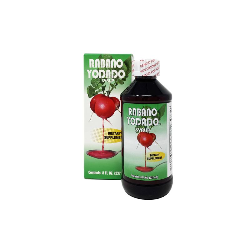 Rabano Yodado Jarabe Suplemento Nutricional Líquido 8 oz - Online ...