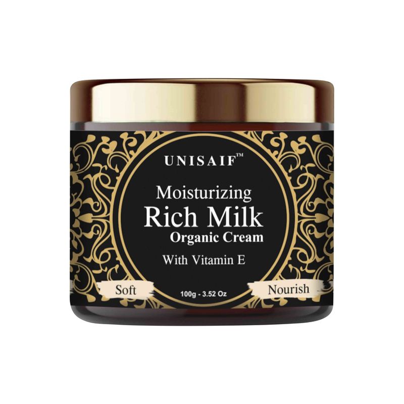 Unisaif Rich Hydrating Milk Shea Butter Cream - Moisturizing Facial ...