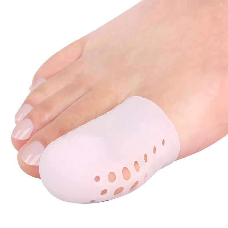Big Toe Caps, 10Pcs Big Toe Protectors, Breathable Silicone Toe ...
