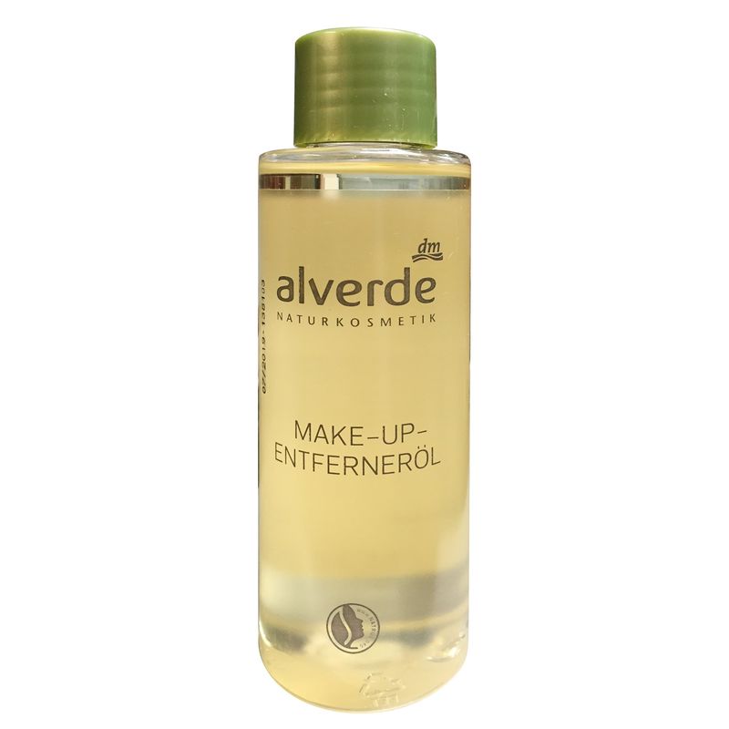 alverde NATURKOSMETIK Makeup Remover Oil 100 ml Flat (Pack of 1 ...