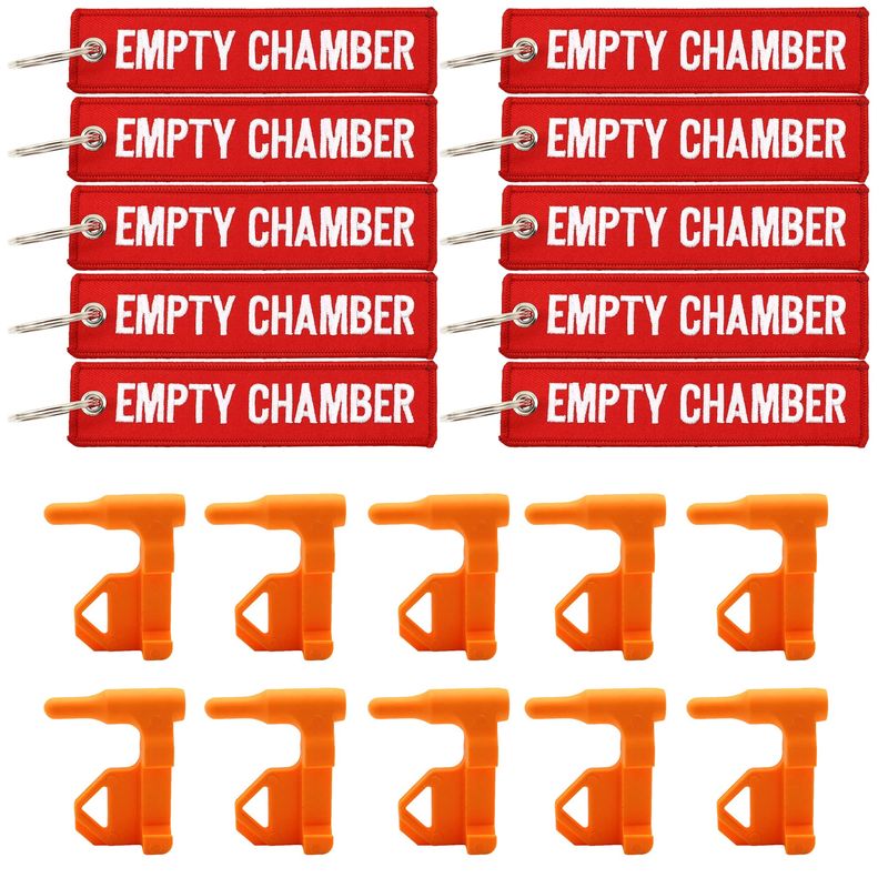 Ficero Chamber Safety Flag for Rifle Handguns Shotgun Pistol, 10 ...