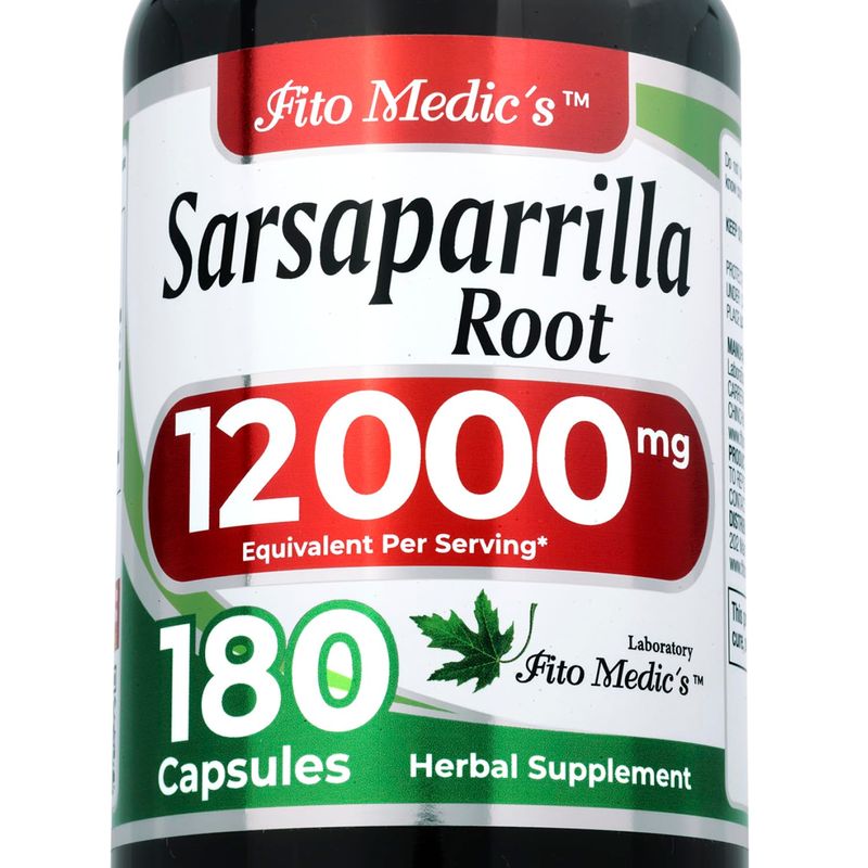 FITO MEDIC'S Sarsaparilla Root | Sarsaparilla Root Capsules | 180 ...