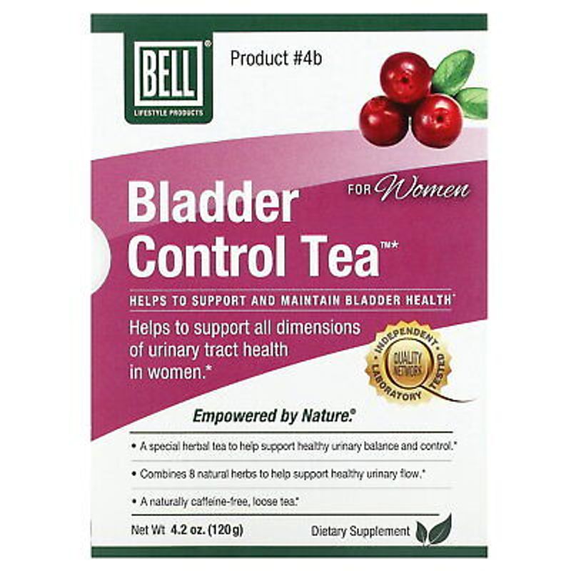 Bladder Control Tea, For Women, Caffeine Free, 4.2 oz (120 g) - Online ...