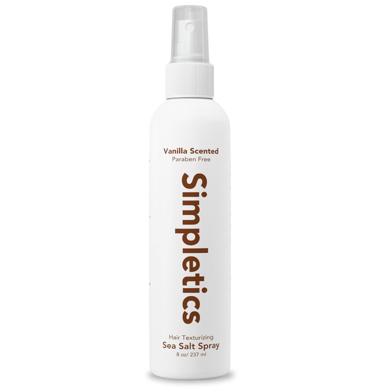 Simpletics Himalayan Sea Salt Spray for Hair - All Natural, 5 ...