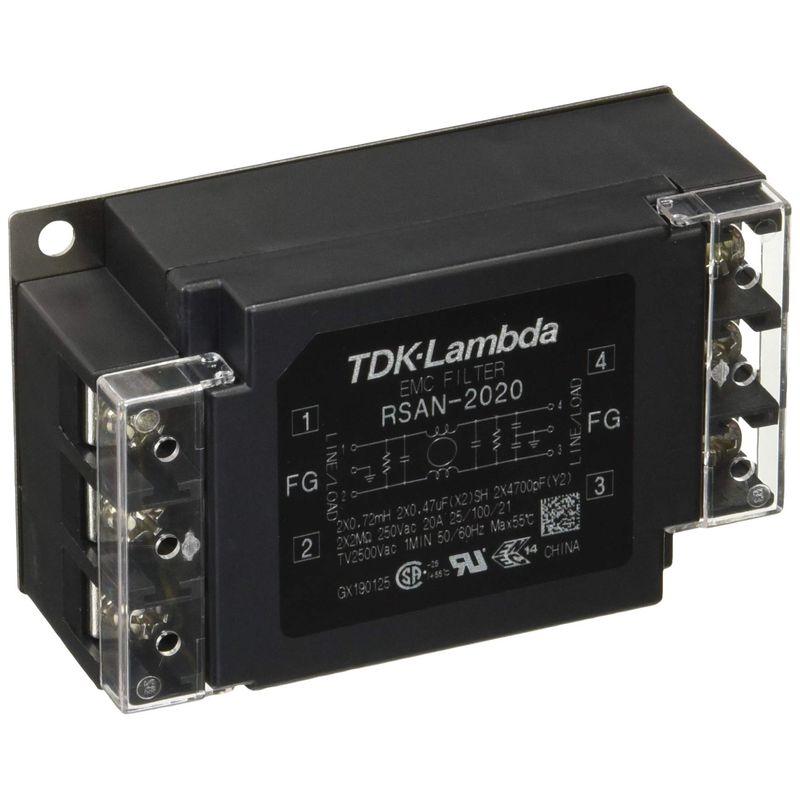 TDK Lambda EMC Filter for Power Lines RSAN-2020 - EveryMarket