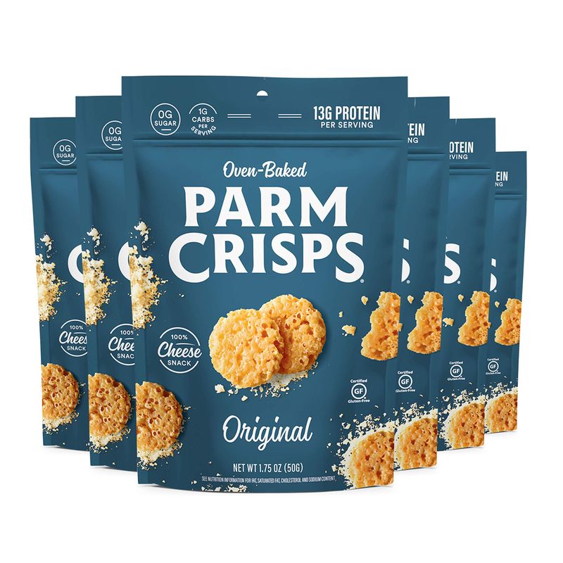 ParmCrisps - Original Cheese Parm Crisps, Made Simply with 100% REAL ...