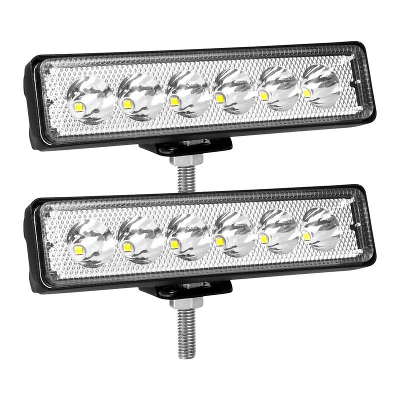 SKYWORLD 2 x 12 V LED Spotlight Car, 6 Inch 18 W Mini Spot Headlight ...