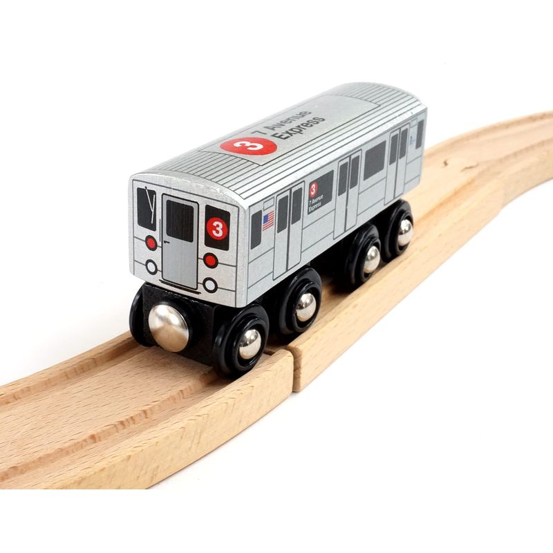 MUNI PALS Munipals New York City Subway Wooden Railway (A Division/IRT ...