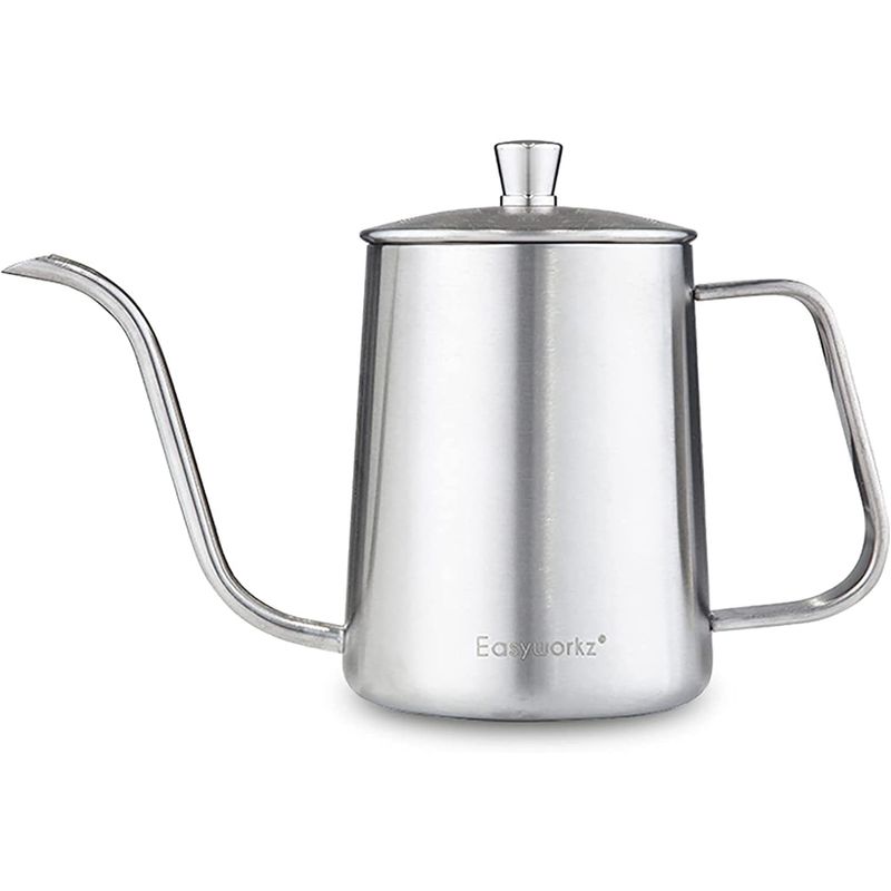 Easyworkz Gage Gooseneck Pour Over Coffee Pot 600 ml, Stainless Steel ...