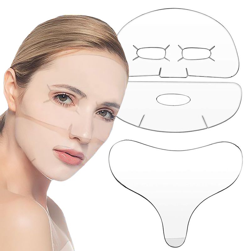 MKNZOME Anti-Wrinkle Plasters, Pack of 3 Silicone Wrinkle Plasters ...