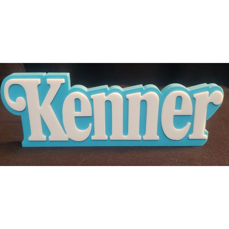 KENNER freestanding LOGO display SIGN add-on display for toy COLLECTERS ...