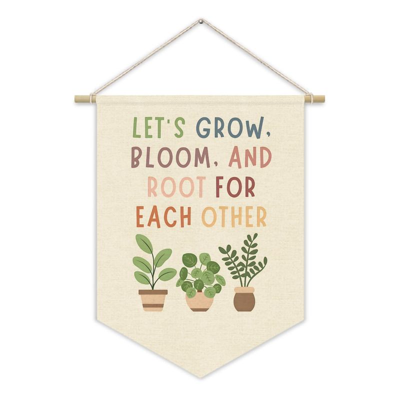 Boho Classroom Decor, Positive Affirmations Green Wall Decor Canvas ...
