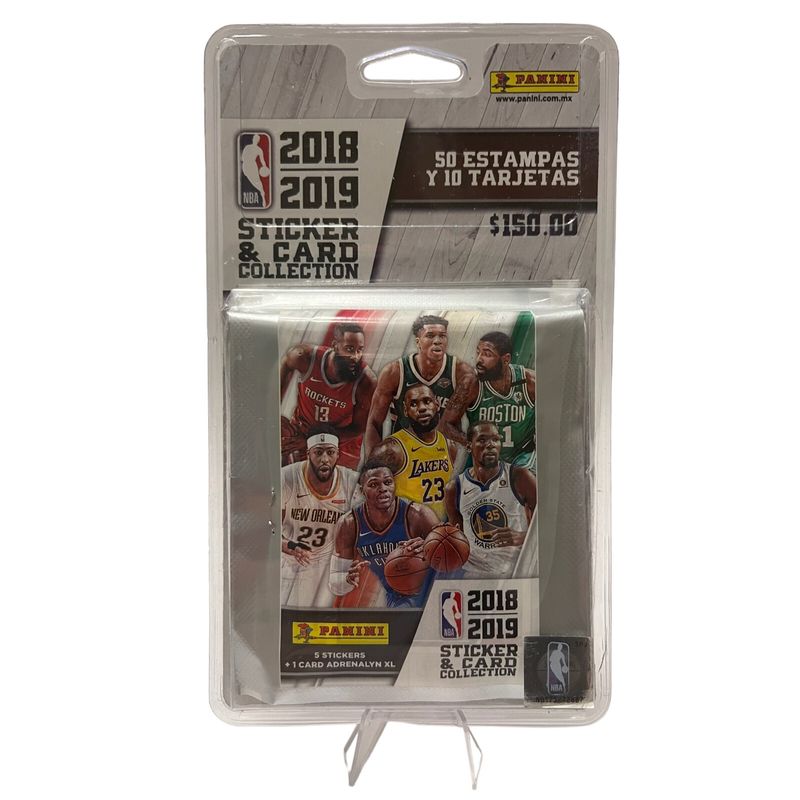 2018-2019 Panini Stickers & Card BLISTER NBA 10 Pack Luka Doncic & Trae ...