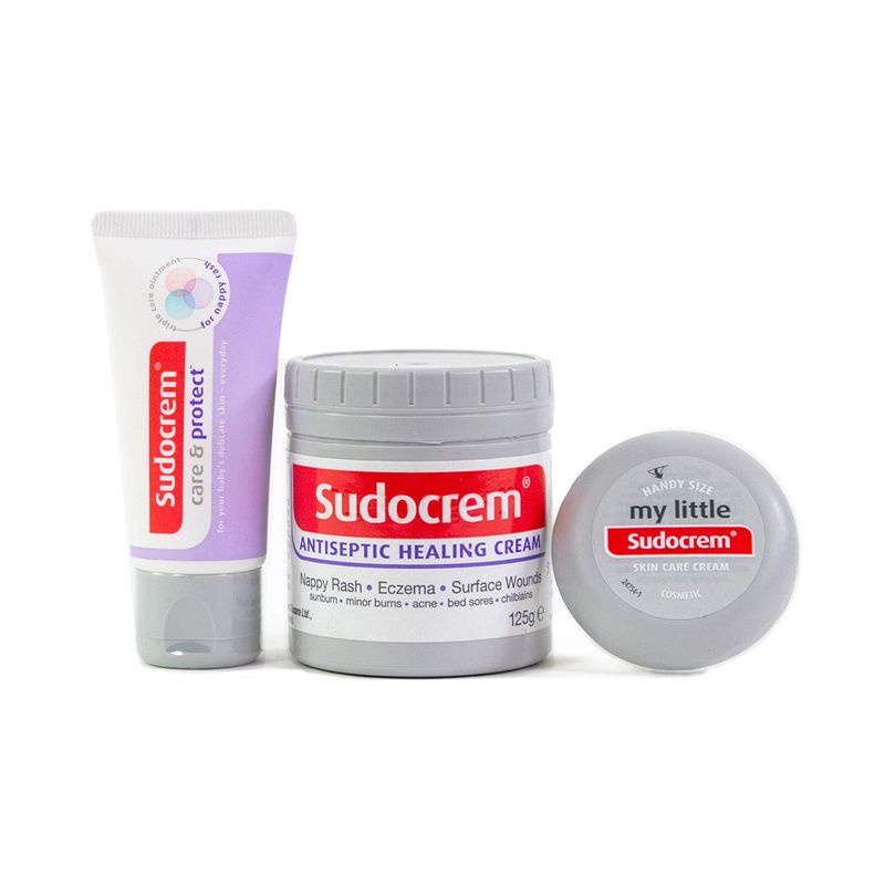 Sudocrem Nappy Rash Cream Kit - Includes Sudocrem Care & Protect 30g ...