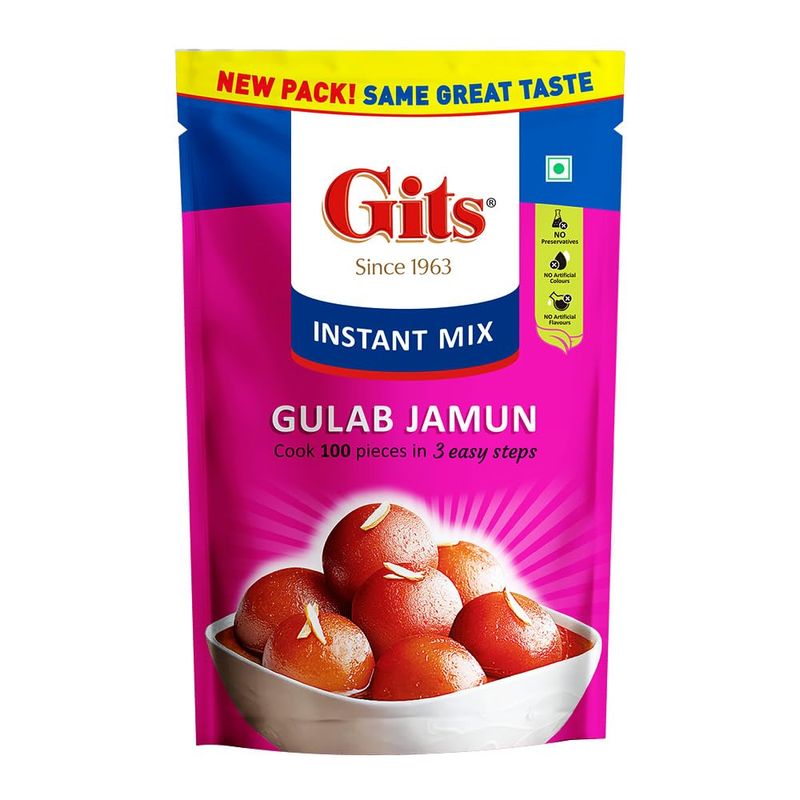 Gits Instant Gulab Jamun Dessert Mix, 500g - EveryMarket
