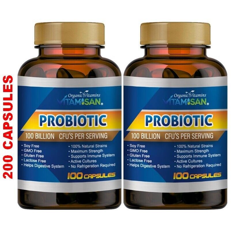 200 ULTRA PROBIOTIC 100 Billion CFUs NOW ULTIMATE FLORA PRIMAL NATURES ...