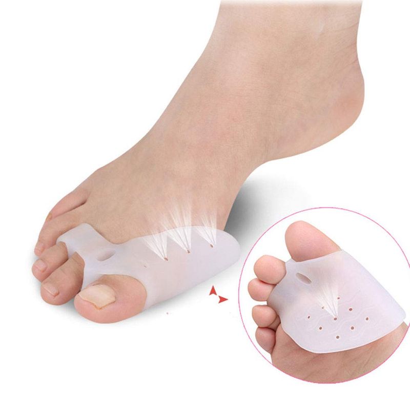 PEDIMEND Silicone Gel Hallux Valgus Orthotics Bunion Toe Separator | Toe Straighteners for ...