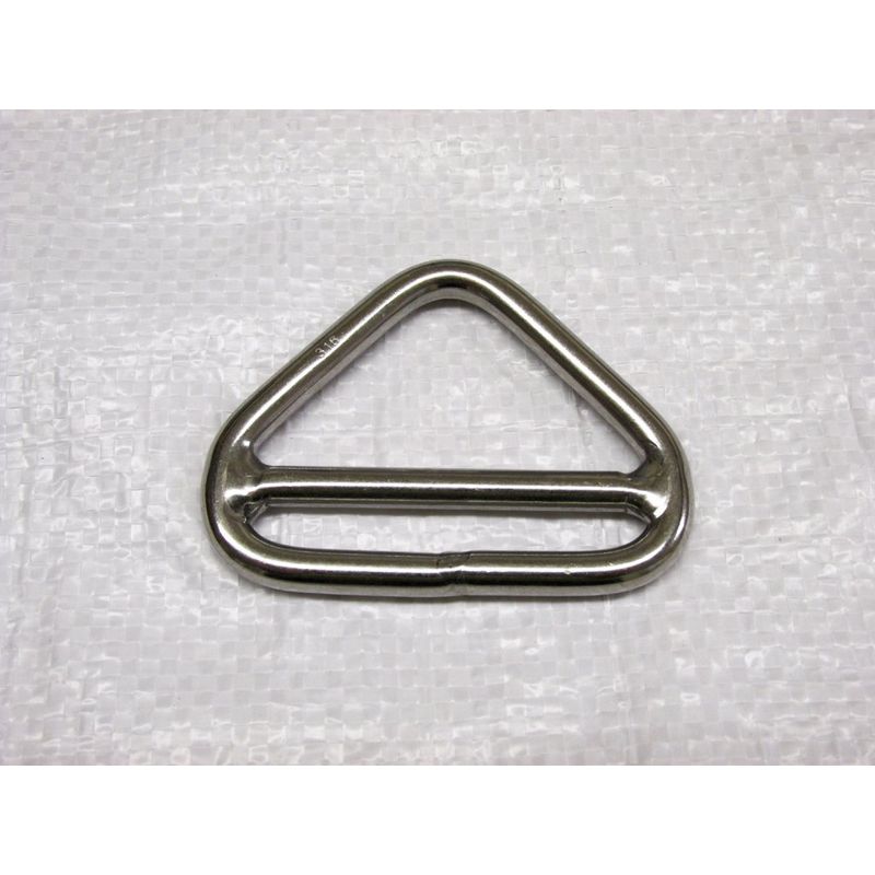 Stainless Steel Triangle Ring Double Bar 5MM x 45MM - Online ...