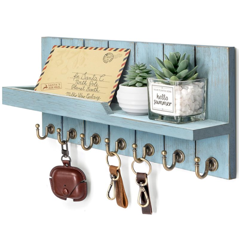 Rebee Vision Decorative Key Holder Wall Mount - Modern Farmhouse Key ...