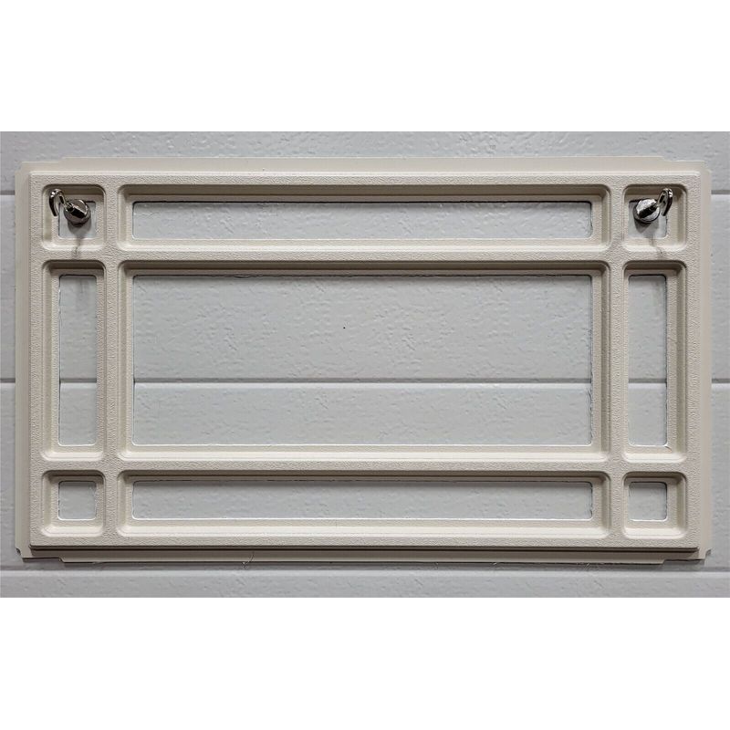 CLOPAY Prairie 510 Replacement Window Inserts /Short Panel Garage Door ...