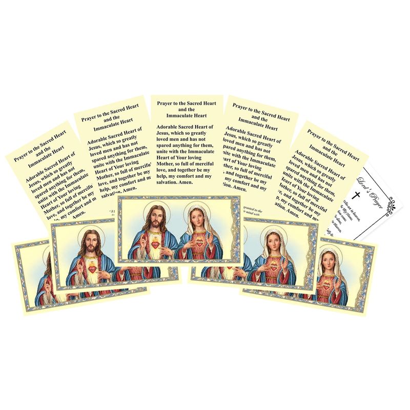 Sacred Heart of Jesus Prayer Card - 10 Sacred Heart of Jesus Card for ...