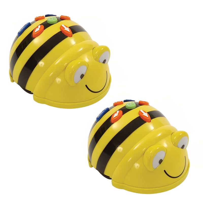 2-Piece Bee-Bot See and Say Coding Robot, Programmable STEM Robots ...