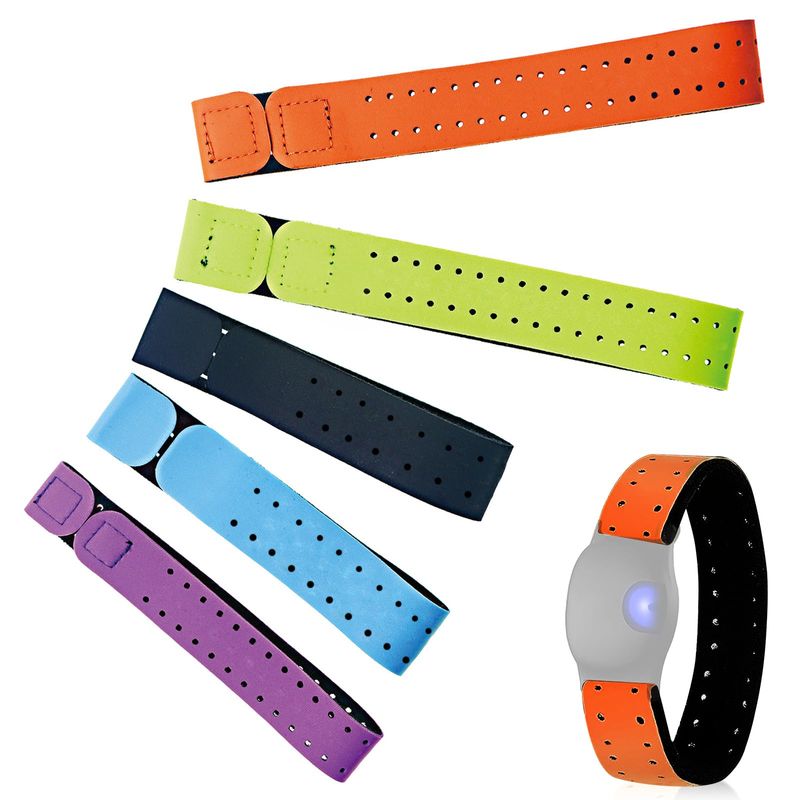 5pcs Replacement Heart Rate Monitor Bands, 0.8x13.8in 5 Colors Soft ...