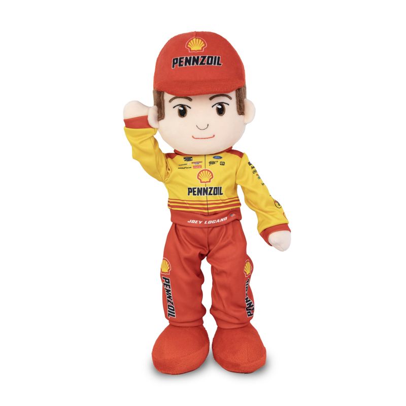 Playtime by Eimmie NASCAR-Themed Soft Baby Doll, 14-Inch Plush Racing ...