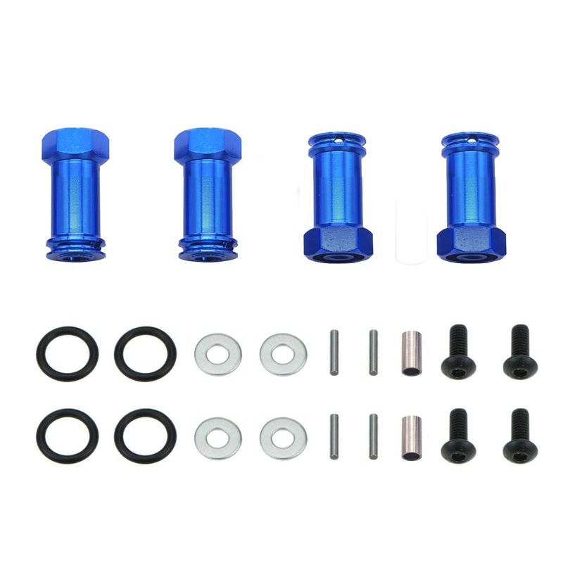 Share Goo Aluminum 12mm Wheel Hex Hub Adapters 25mm/30mm Extension Longer Combiner Compatible ...