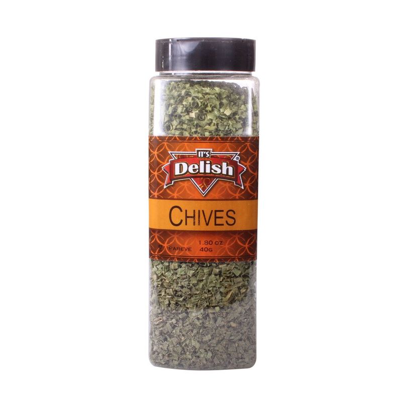 Dried Chives by It's Delish – 4 Oz. Large Jar | Premium Healthy, Rich ...