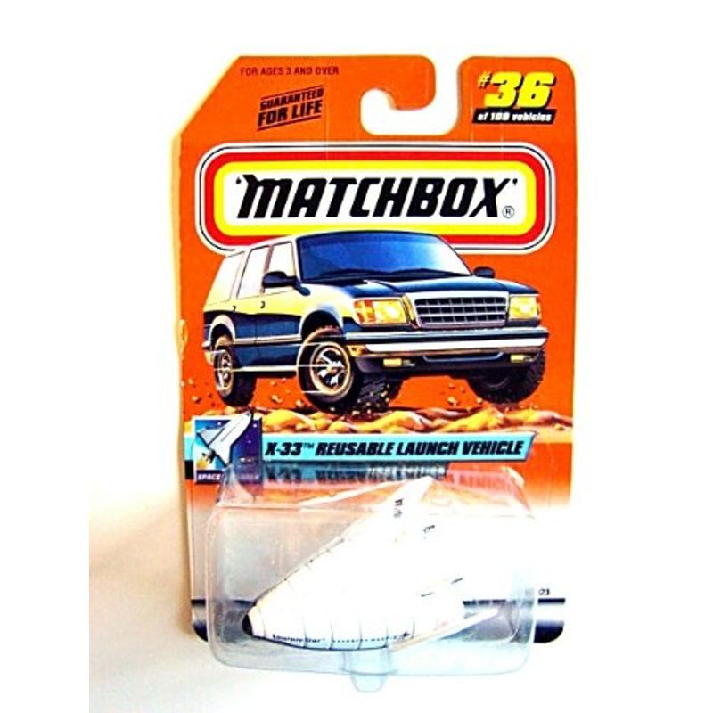 Matchbox #36 1999 X-33 Reusable Launch Vehicle (Space Shuttle) - Online Marketplace - EveryMarket