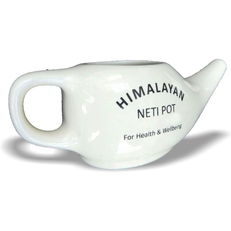Neti Pot Nasal Nose Wash Yoga Detox Sinus Allergies Relief Rin se ...