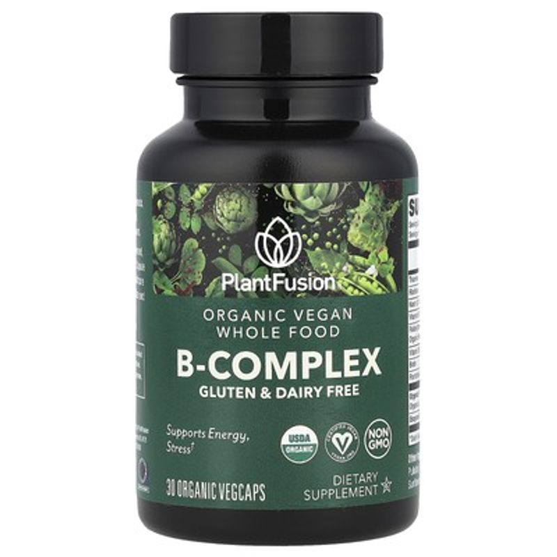 Organic Vegan B-Complex, 30 Organic VegCaps - Online Marketplace ...