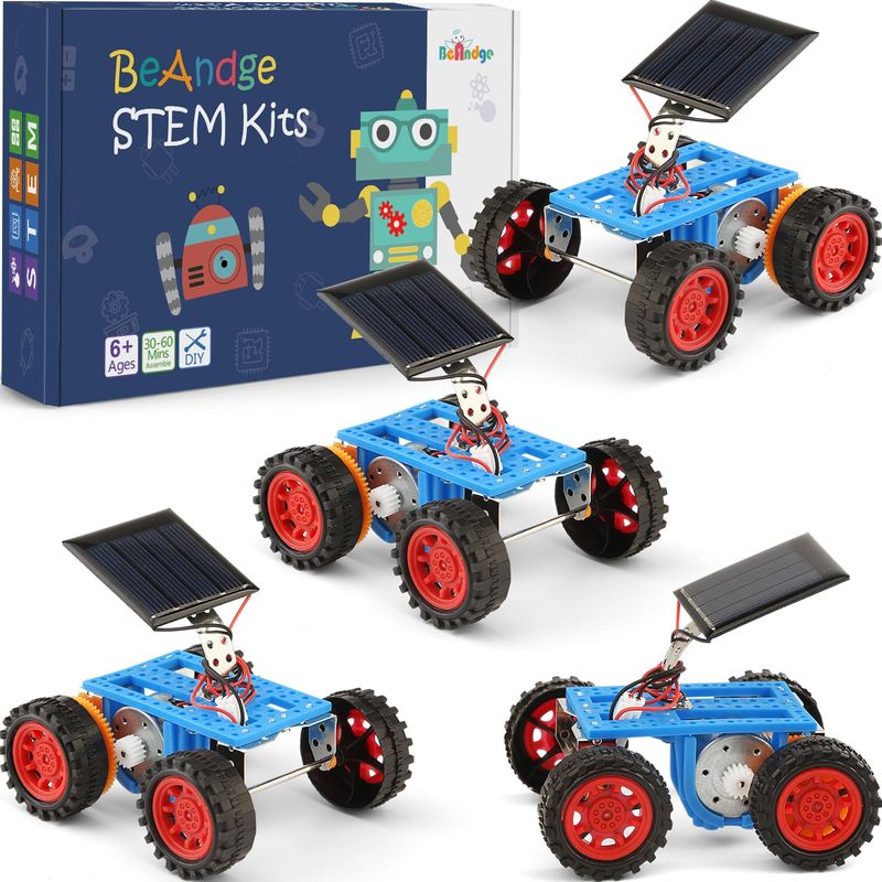 Bulk STEM Solar Robot Kits, STEM Building Toys for 6 7 8 10 12 13 Year ...