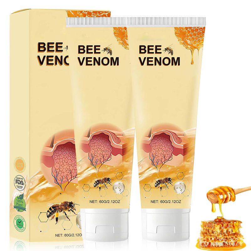 Natural Honey Bee Venom Repair Cream,Bee Venom Treatment Cream Remove ...