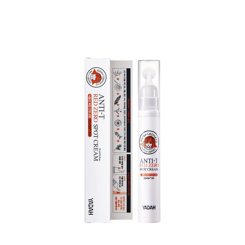 YADAH Anti Trouble Red Zero Spot Cream, Easy Application Acne Spot ...