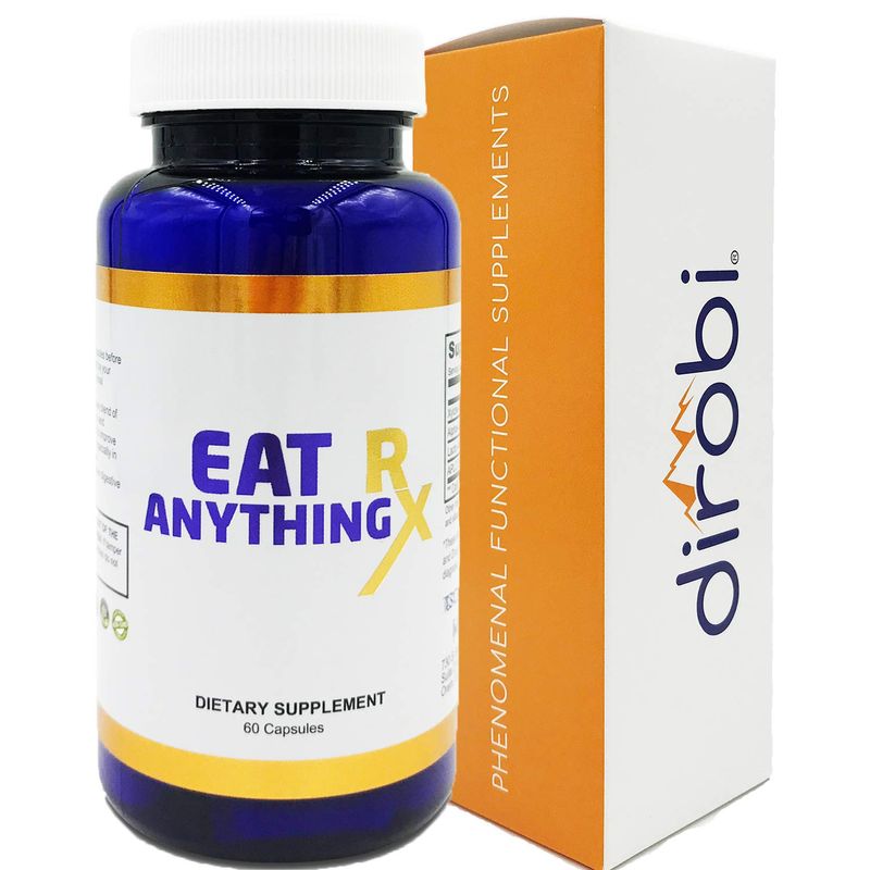 Dirobi Eat Anything Rx Xylose Isomerase Supplement, Digestive Enzymes ...